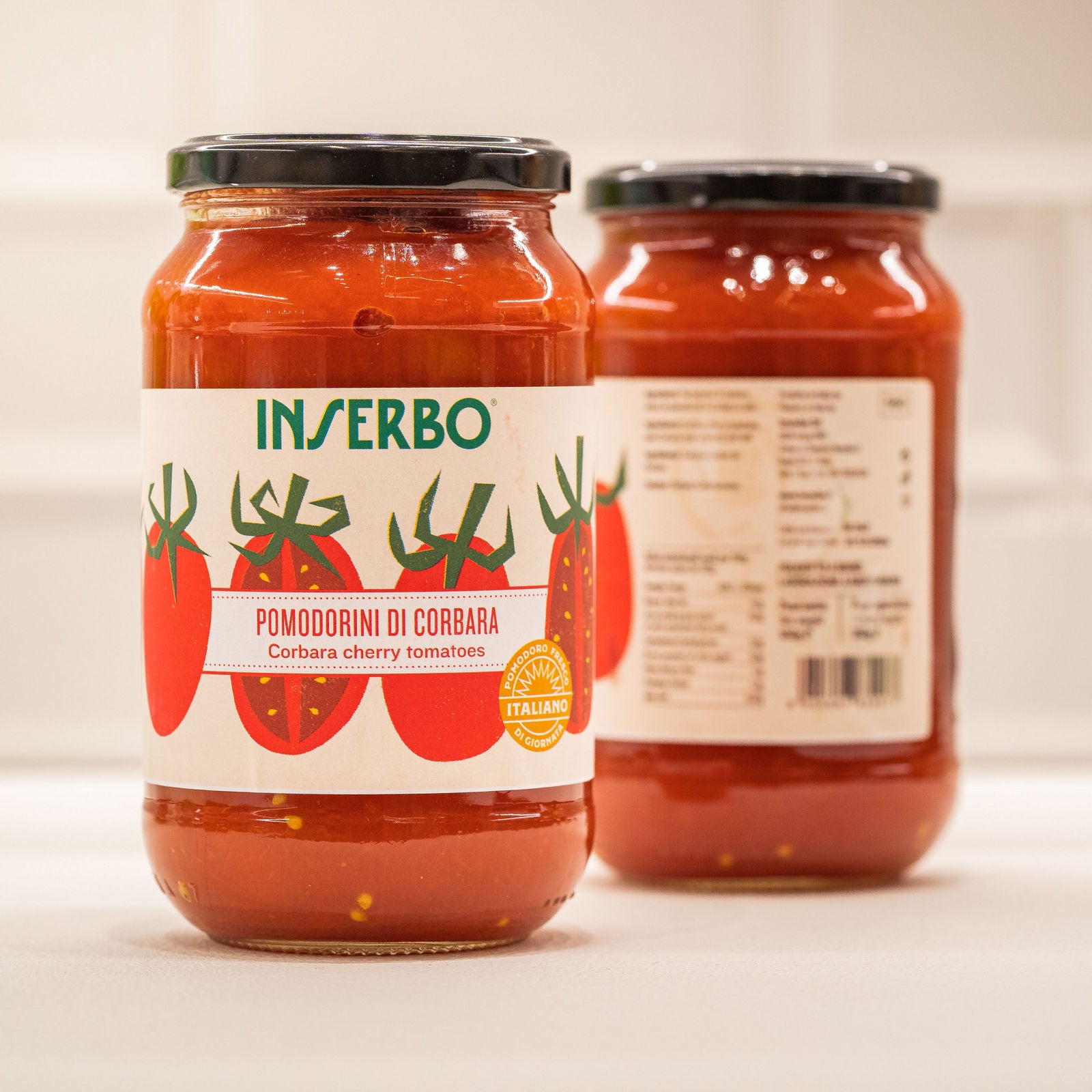 Corbarino tomatoes in sauce – Inserbo